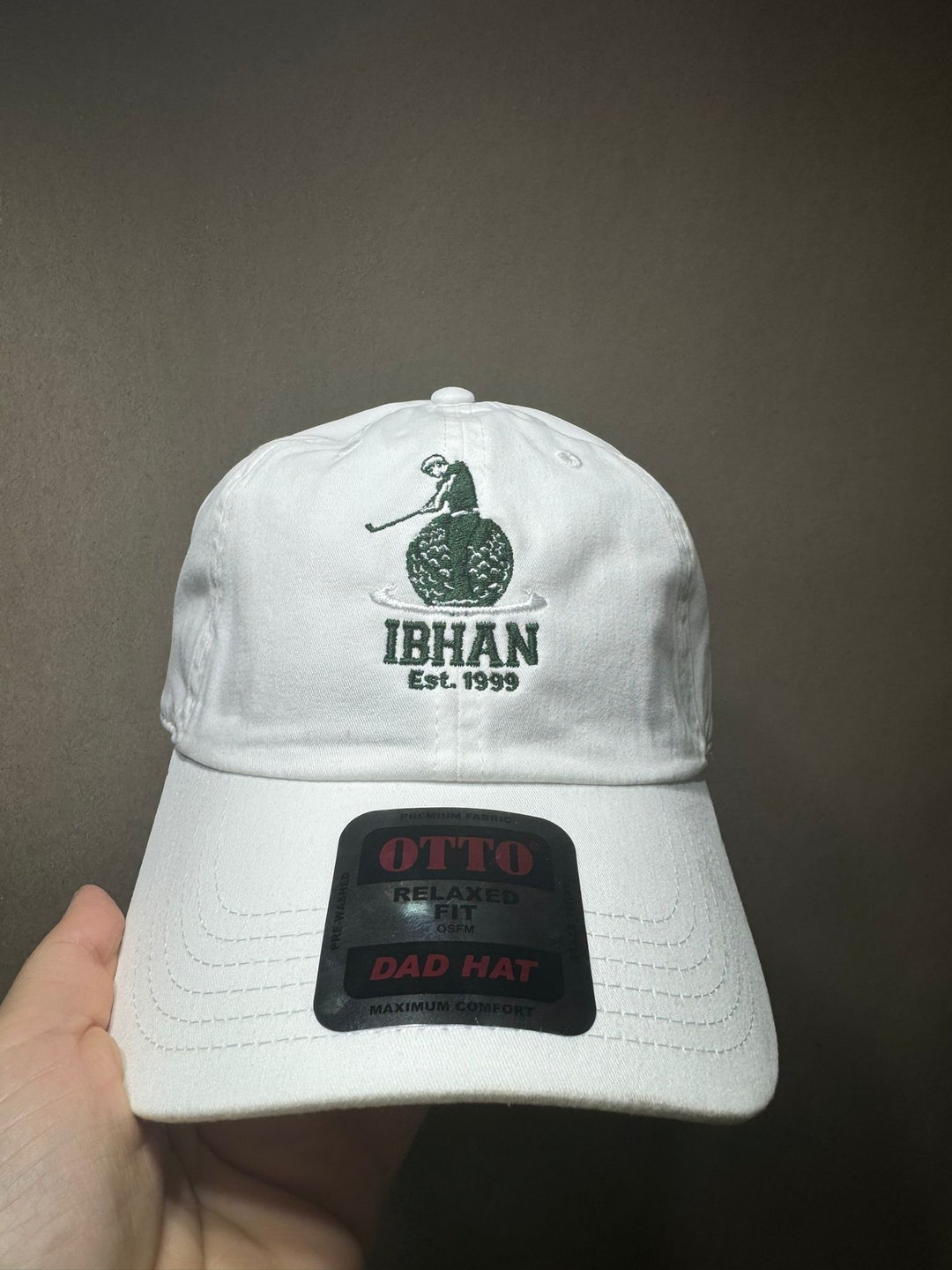 Custom Embroidered Golf Hats - Name Golf Hats - Personalized Hat With ...