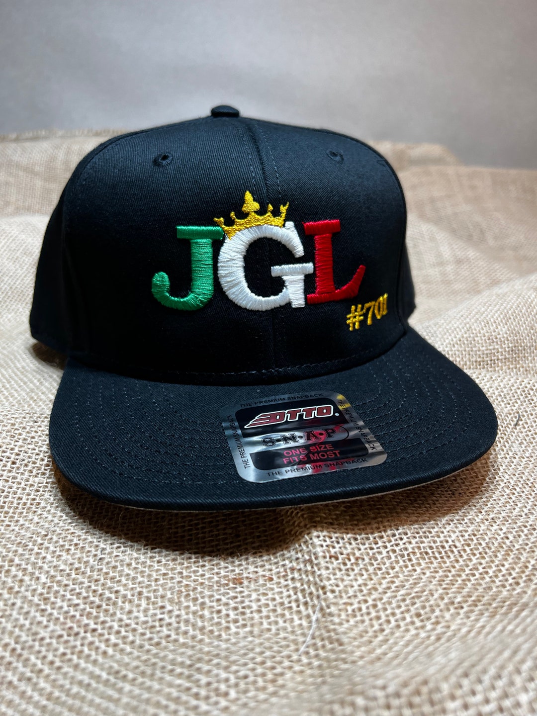 Crown Hats, JGL, 701 Initials, Letters, Embroidery - Etsy