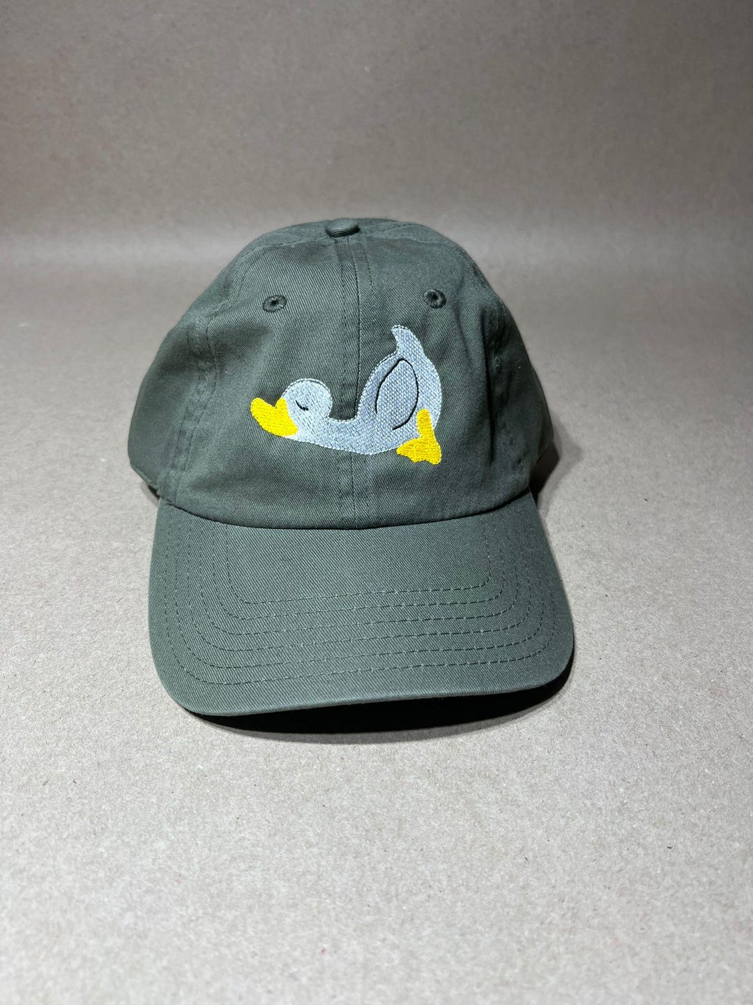 Duck Premium Dad Hat Embroidered Baseball Cap Bird Lake - Etsy