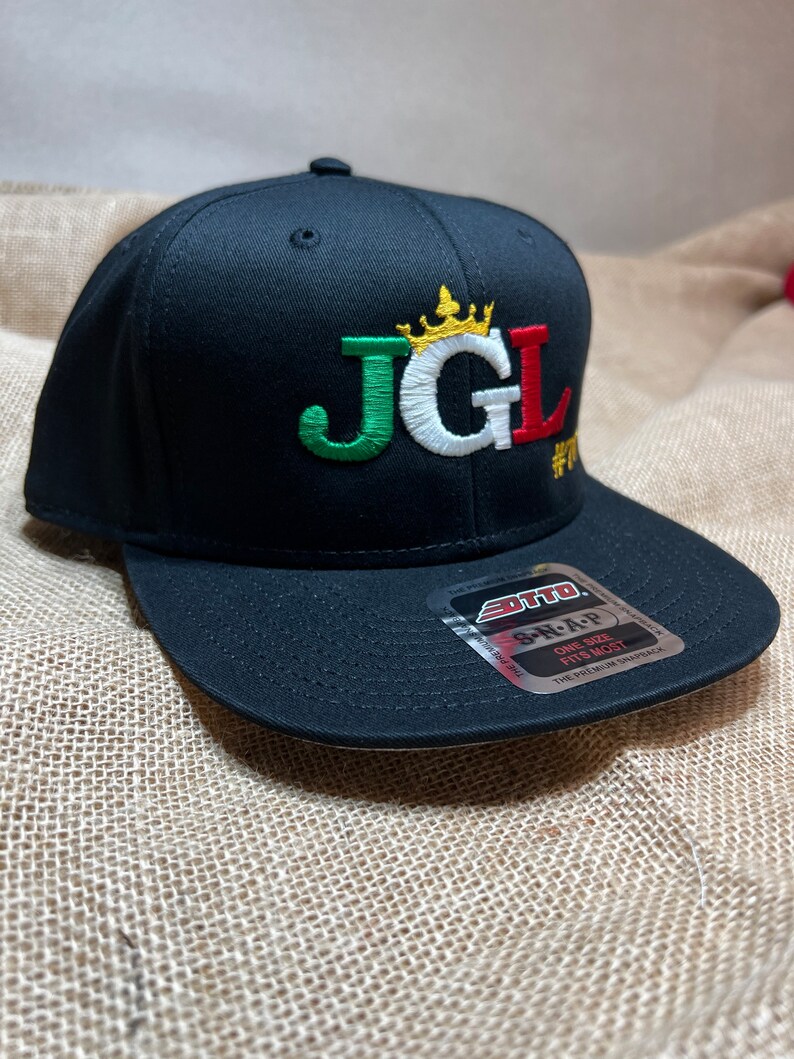 Crown Hats JGL 701 Initials Letters Embroidery Your Name - Etsy
