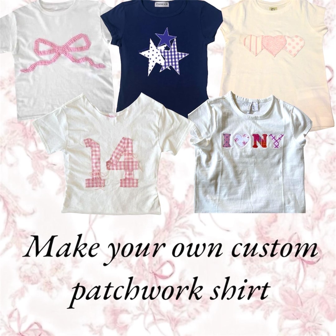 Make Your Own Custom Patchwork Shirt - Etsy