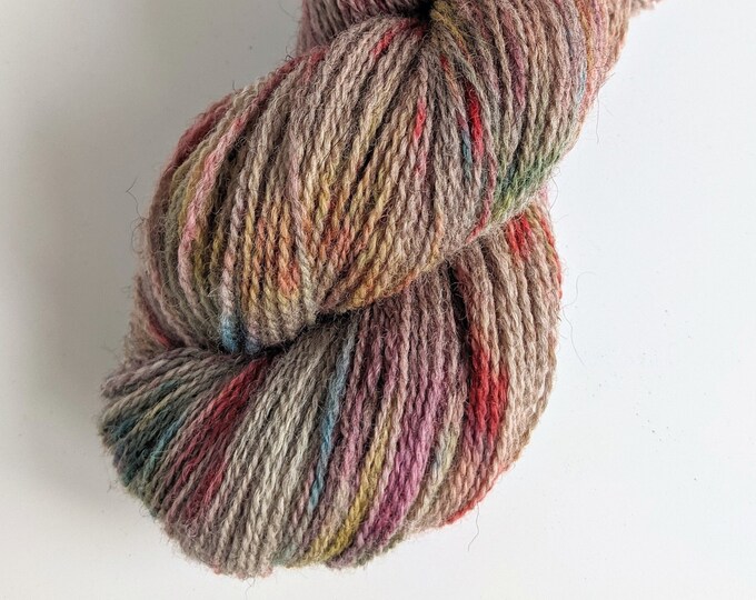 Botanically dyed British wool yarn and weaving kits by RoDyeworks