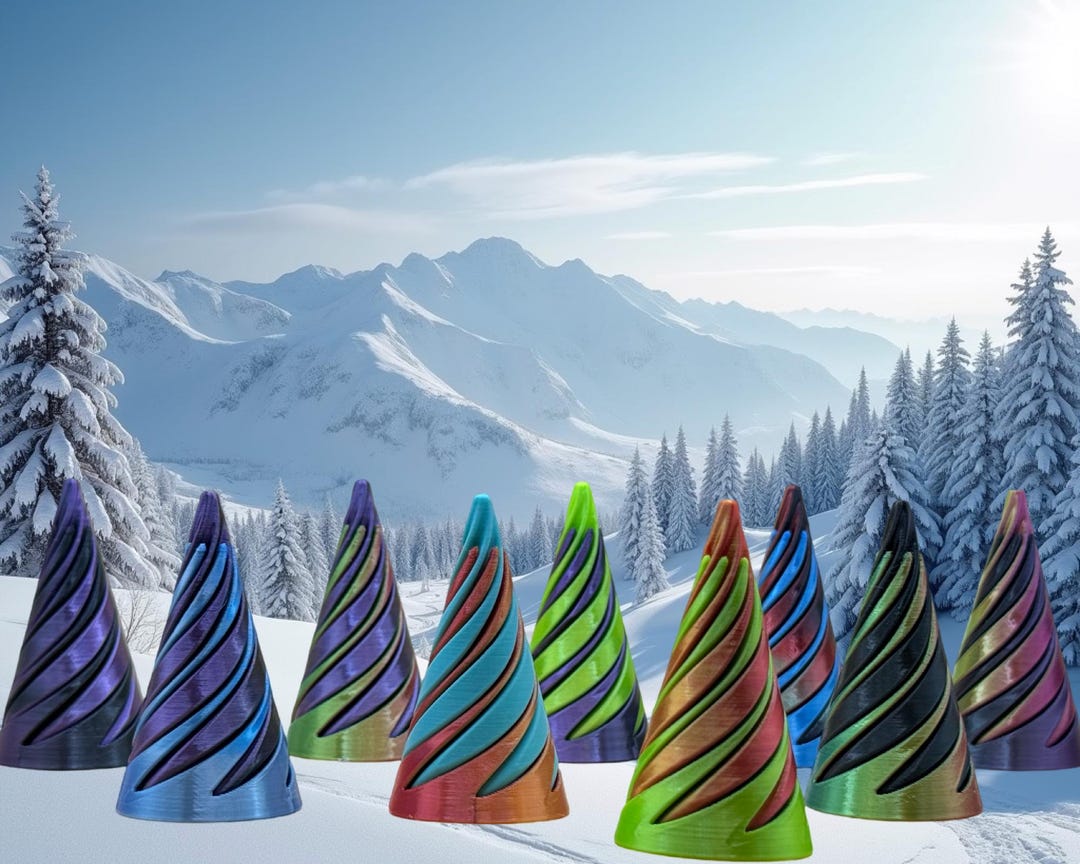 Mini Vortex Fidget Toy 3D Printed Stocking Stuffers Tiktok Gift ...