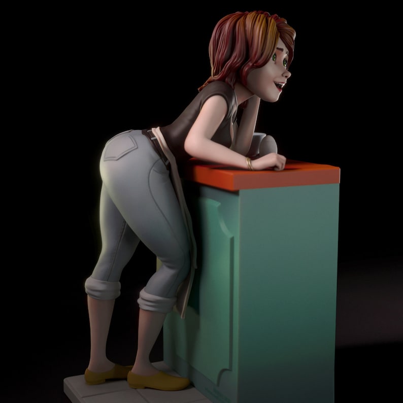 Aunt Cass From Big Hero 6 SFW and NSFW Version Stl Files, 3D Print Model, Stl Files for 3D ...