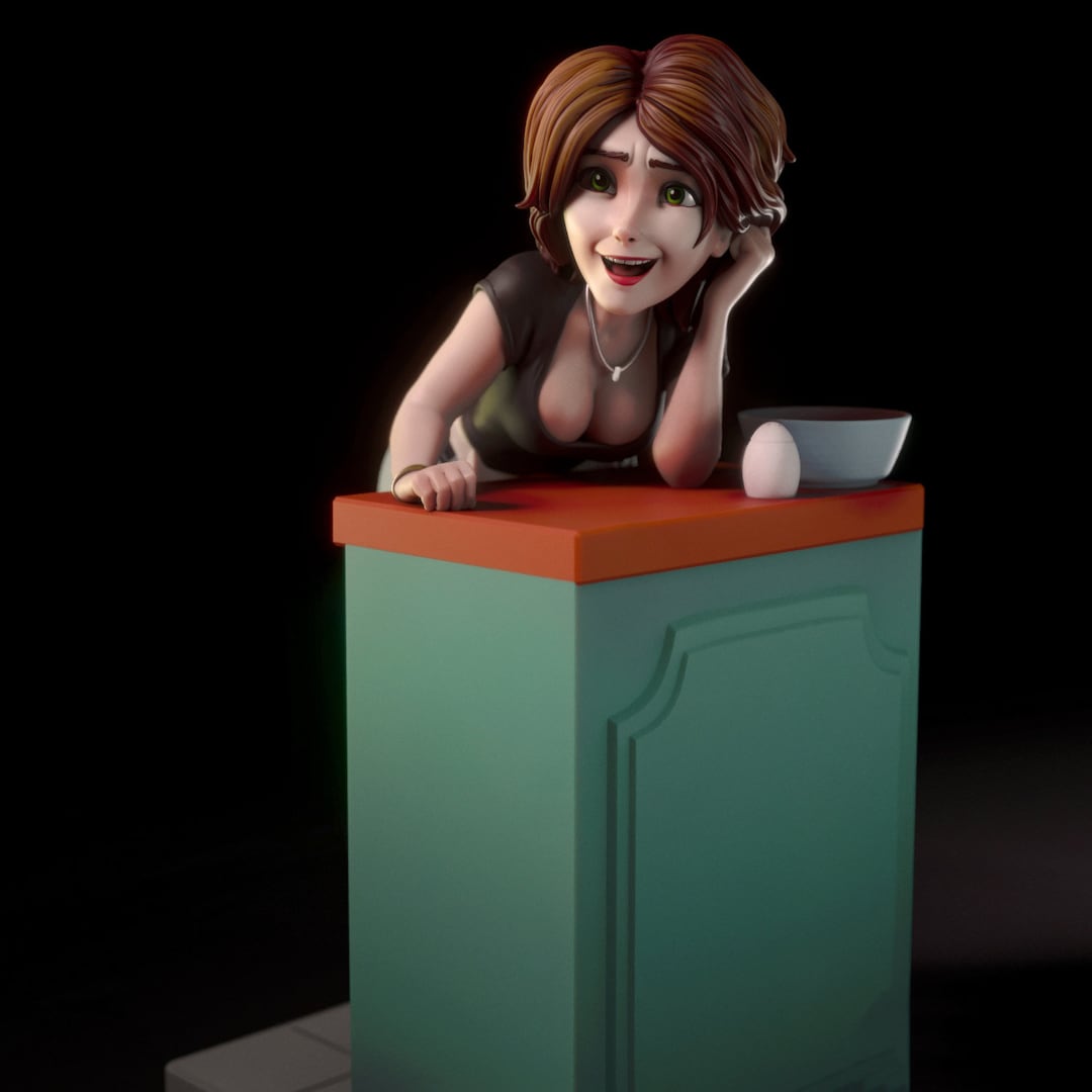 Aunt Cass From Big Hero 6 Sfw And Nsfw Version Stl Files 3d Etsy
