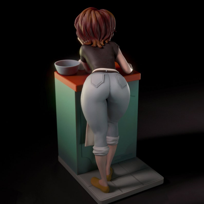 Aunt Cass From Big Hero 6 SFW and NSFW Version Stl Files, 3D Print Model, Stl Files for 3D ...