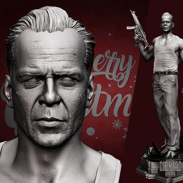 John Mcclane 3d - Etsy