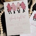 Girls Night Halloween Invitation - Adult Halloween Invite - Ghouls ...