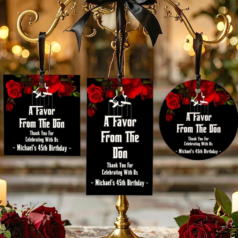 Mob Theme Party Decor - Etsy UK