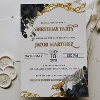 Narco Birthday Invitation Narco Invitation Narco Party Narco Themed ...