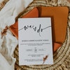 Courthouse Wedding Invitation: Minimalist Elopement Announcement ...