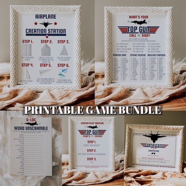 Pilot Theme Party - Etsy