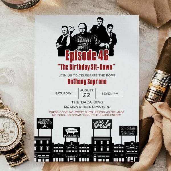 Mafia Theme Party - Etsy