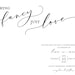 Courthouse Wedding Invitation - Simple Small Intimate Wedding ...