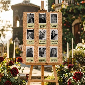 FBI Suspect Board Customizable Template - Mafia Suspect Board Template ...