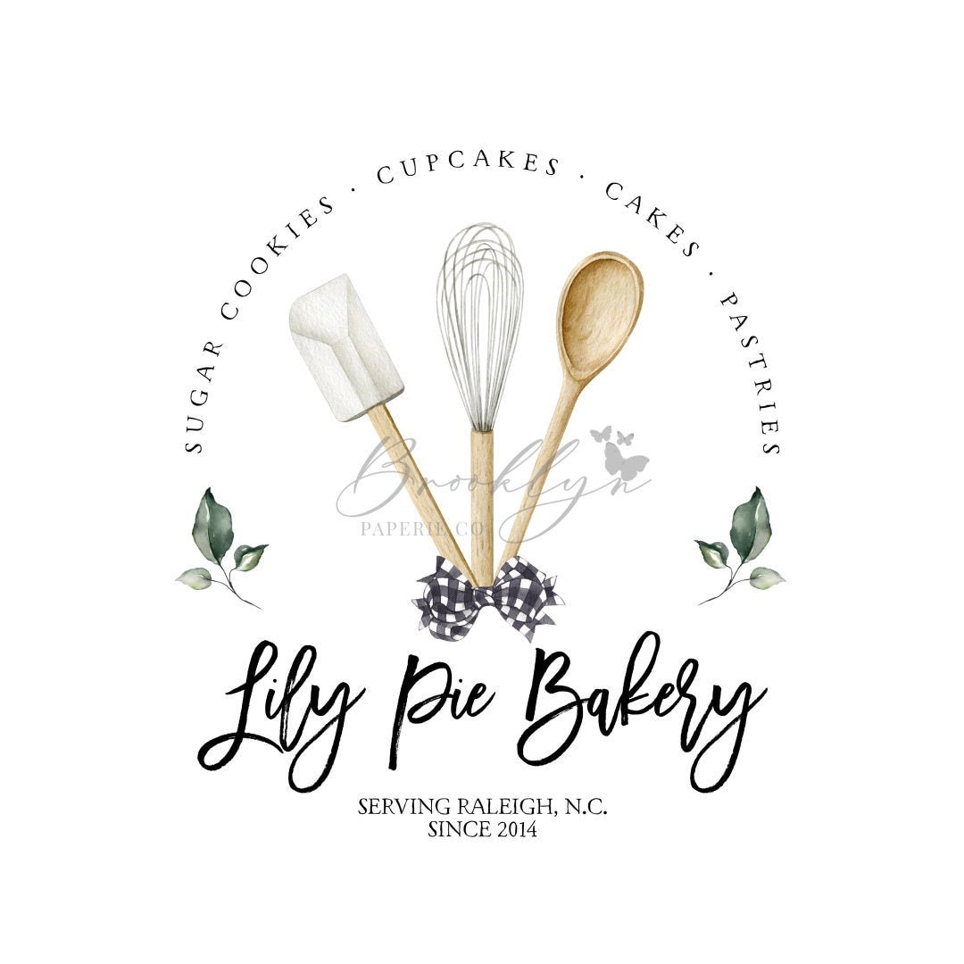 Farmhouse Bakery Logo - Rustic Farmhouse Bakery Logo Design - Bakery ...