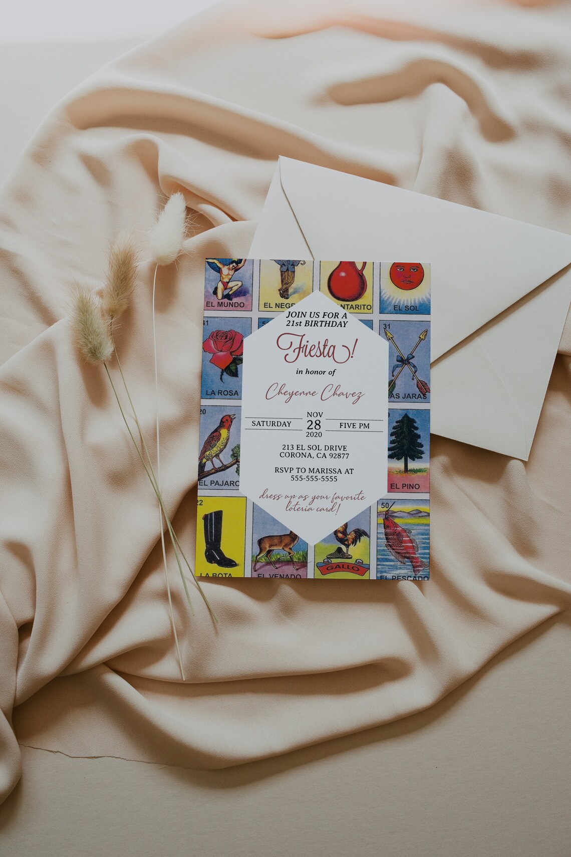 Loteria Birthday Invitation Mexican Loteria Birthday Theme - Etsy