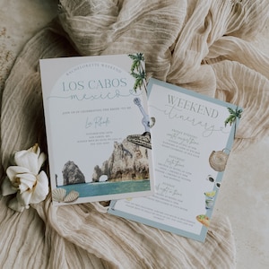 Cabo Bachelorette Invitation - Cabo Girls Trip Invitation - Cabo ...