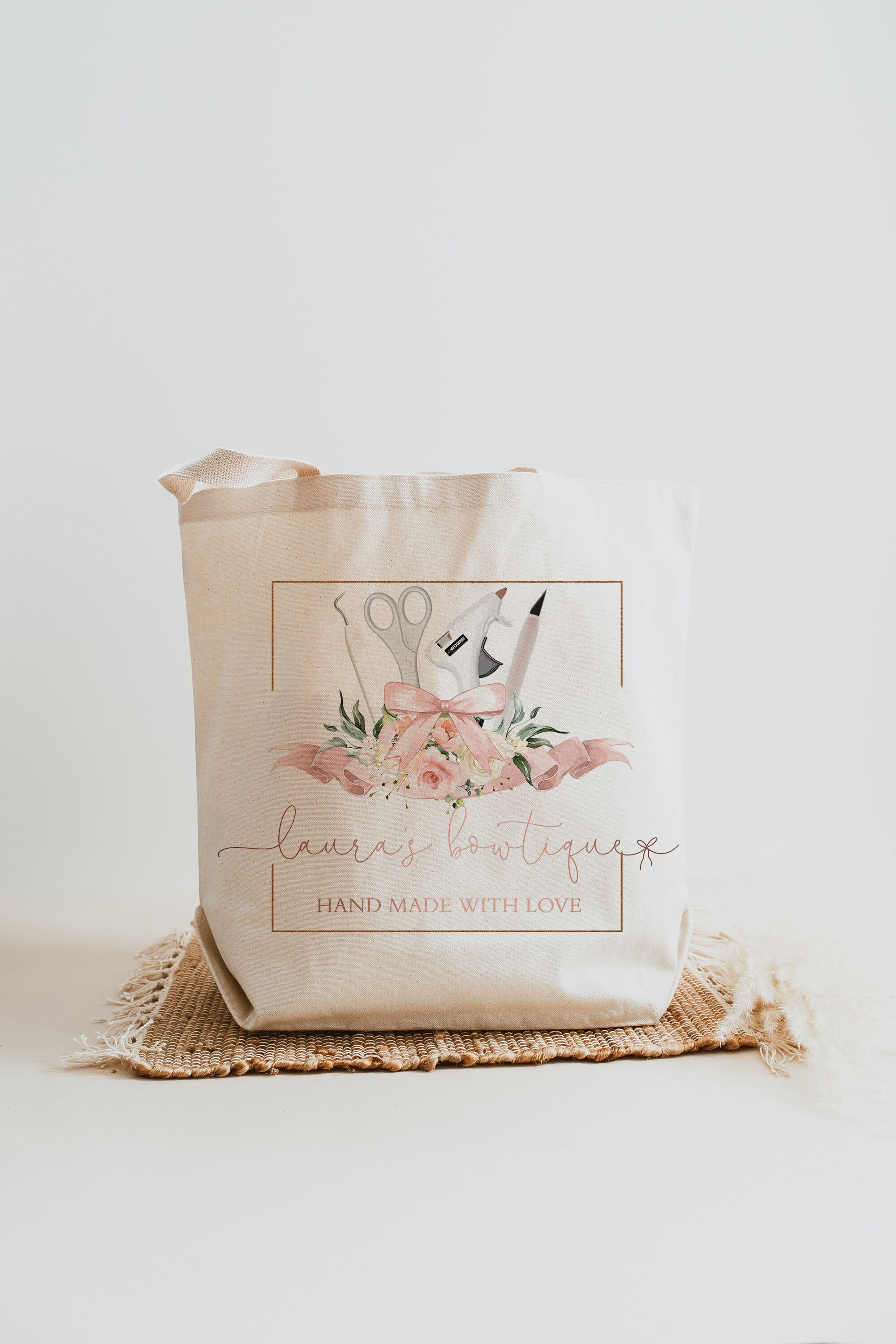 Bow Business Logo - Bow Maker Logo - Bow Company Logo - Hair Accessory ...