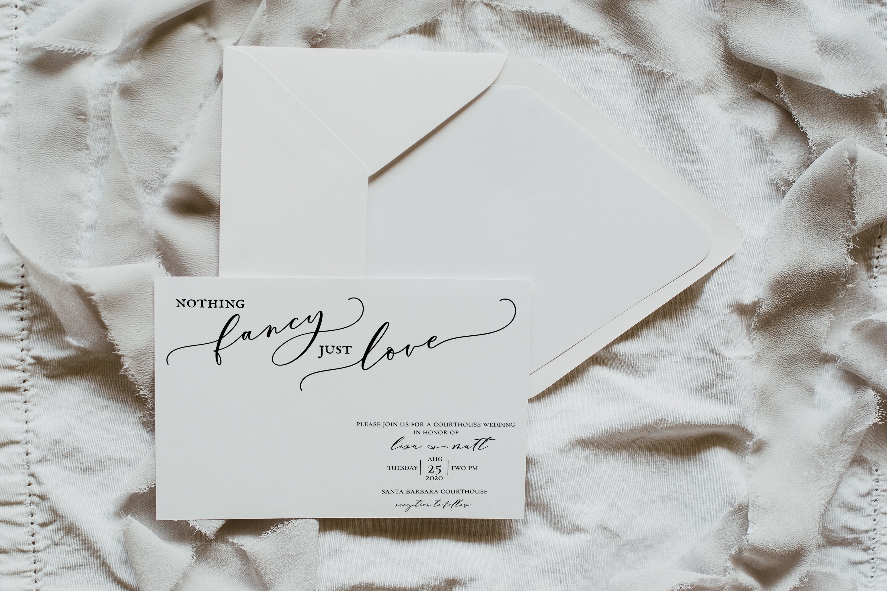 Court Wedding Invitations