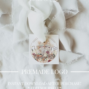 Resin Crafter Business Logo - Boho Resin Keychain Business Logo - Resin ...