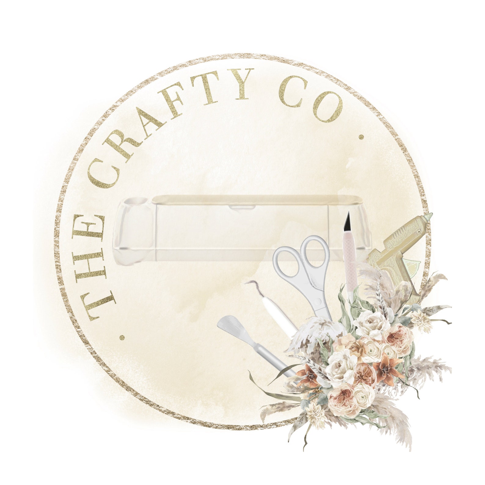 Crafter Logo Crafting Business Logo Premade Logo Design - Etsy