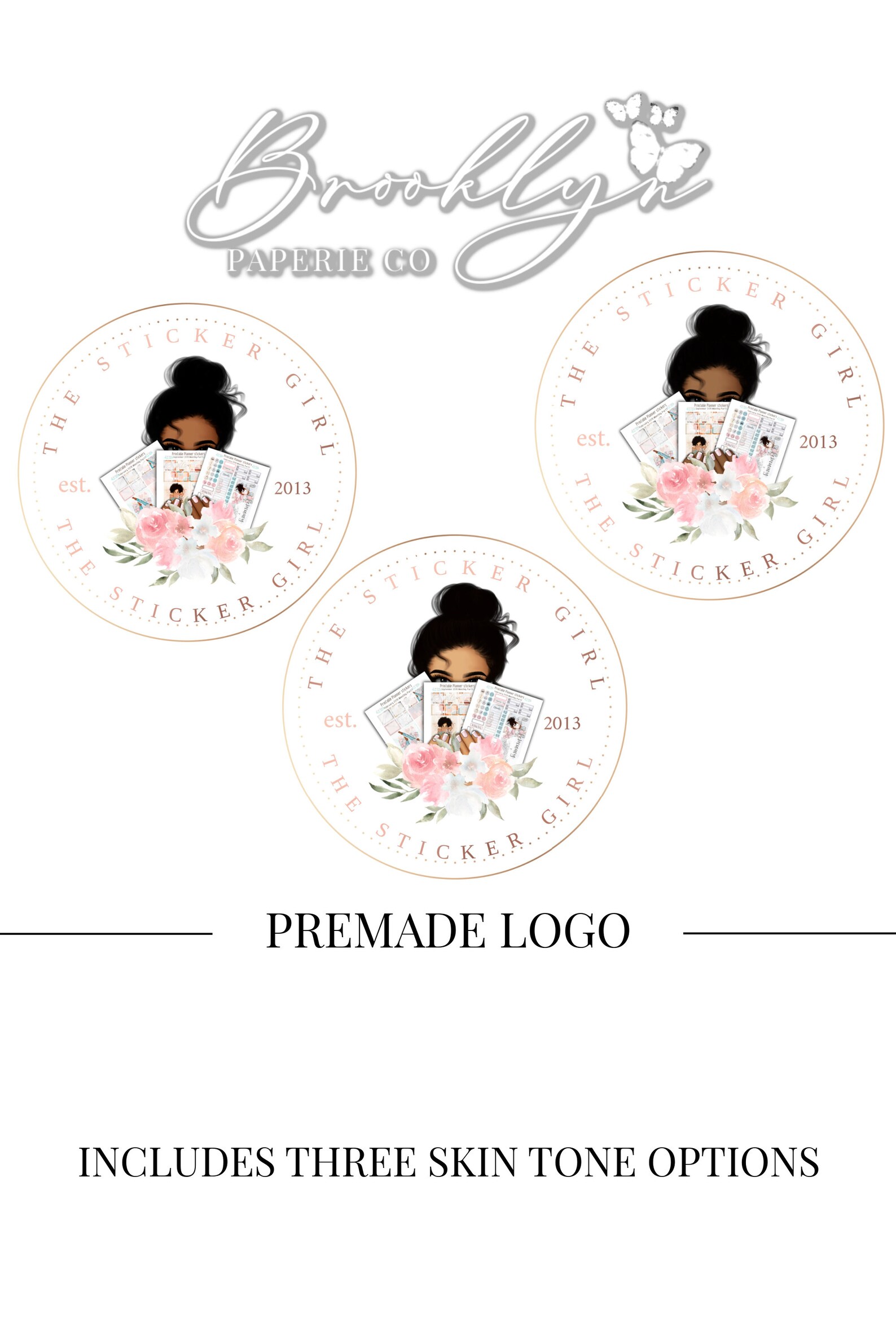 Sticker Maker Logo Planner Sticker Designer Logo Etsy - Etsy