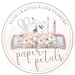 Paper Flower Designer Logo Crafty Business Logo Home Crafter Premade ...
