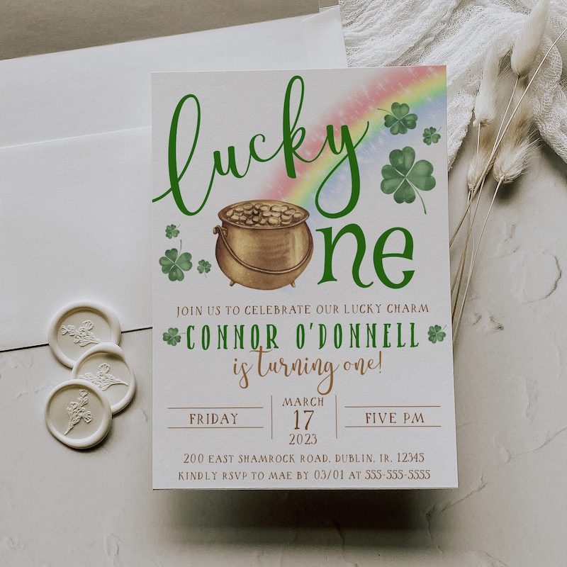 Irish Invitation - Etsy