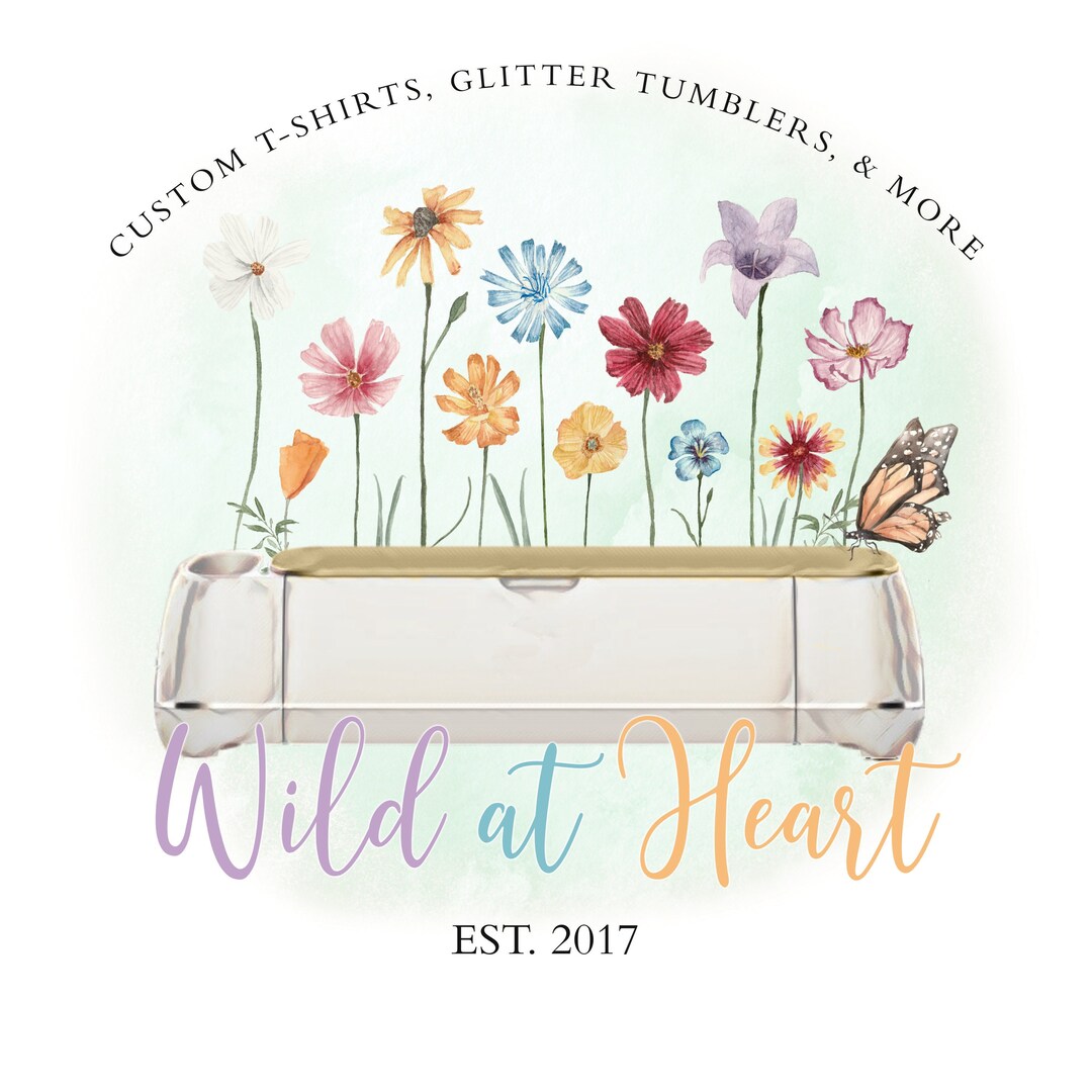 Craft Business Logo - Tshirt Business Logo - Glitter Tumbler Business ...