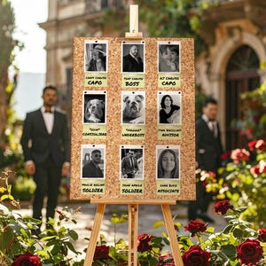 FBI Suspect Board Customizable Template - Mafia Suspect Board Template ...