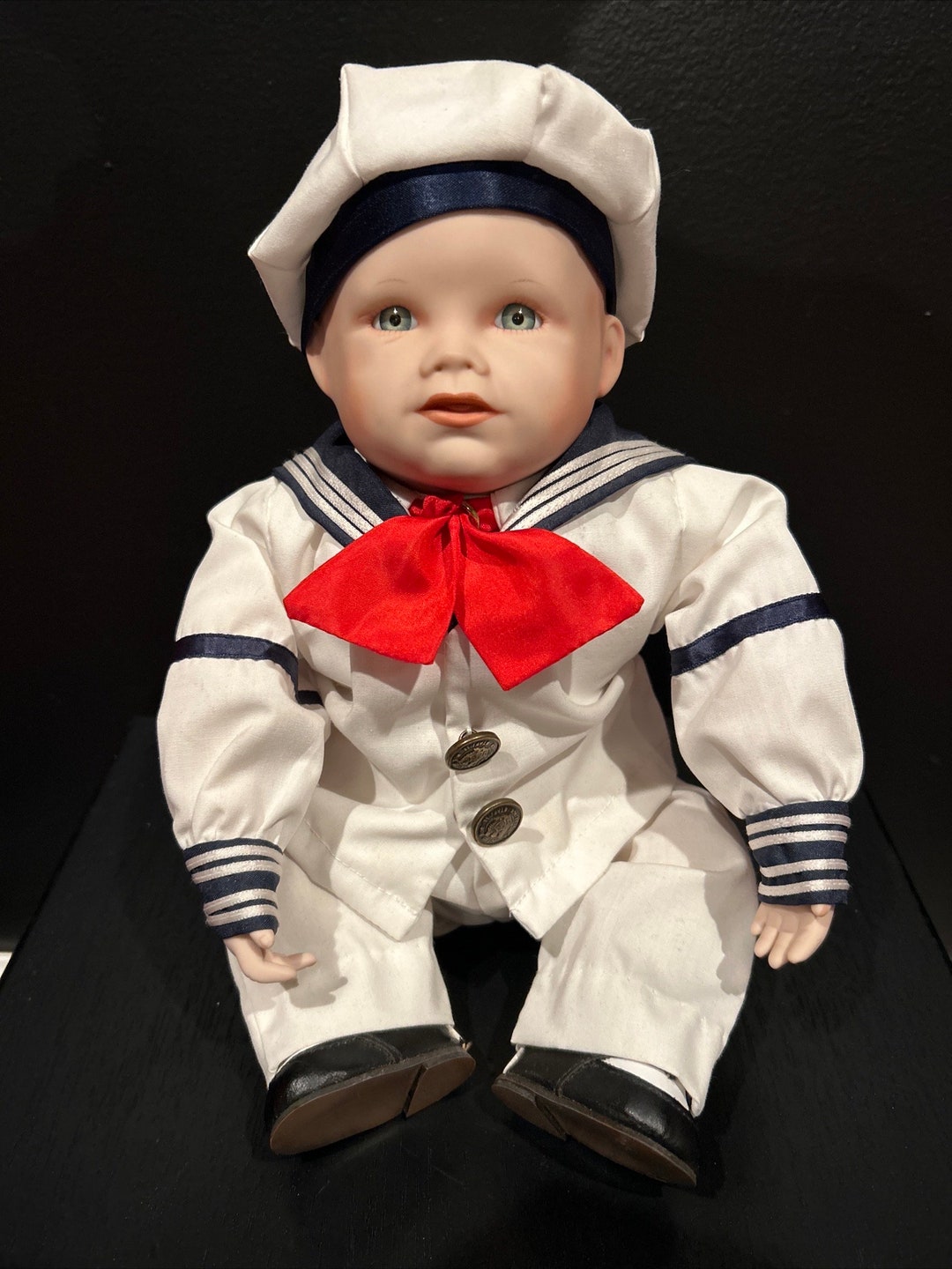 Yolanda Bello Porcelain Doll Sailor Matthew 1987 Ashton Drake Galleries ...