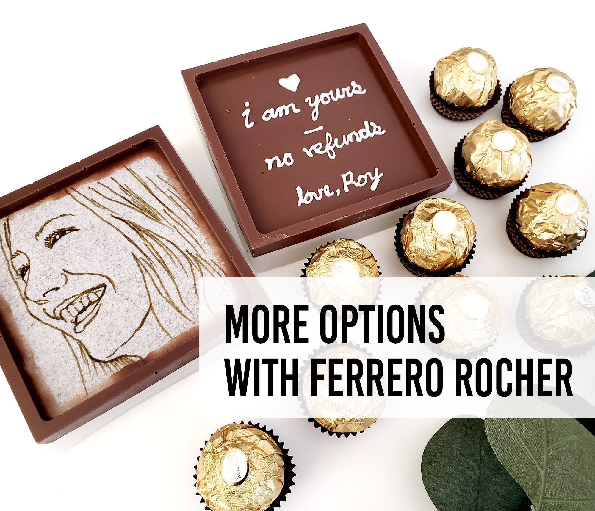 Custom Portrait Chocolate Bar, Personalized Chocolate, Valentine's ...