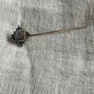 Antique Micromosaic Roman Colosseum Stick Pin - Etsy