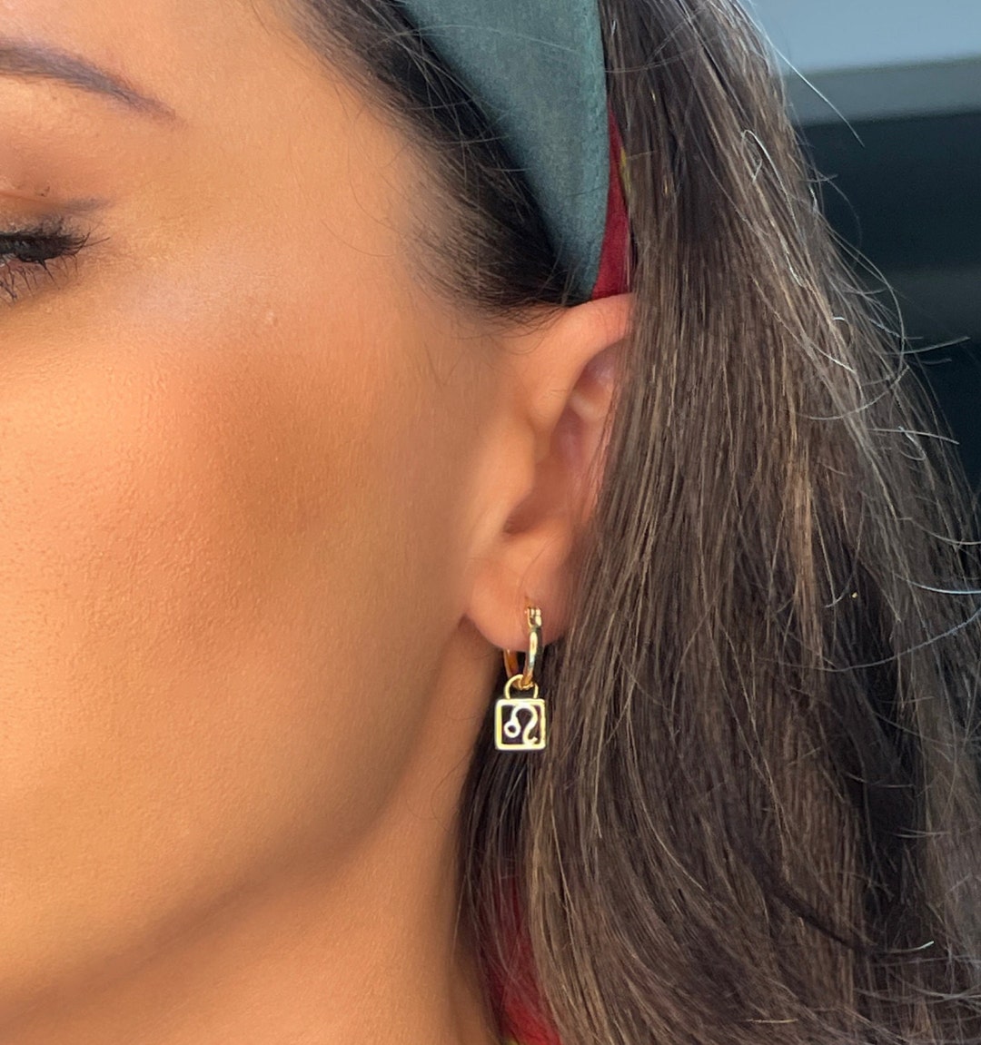 Leo Star Sign Earrings, Leo Zodiac Gifts Earrings, Leo Zodiac Gift ...