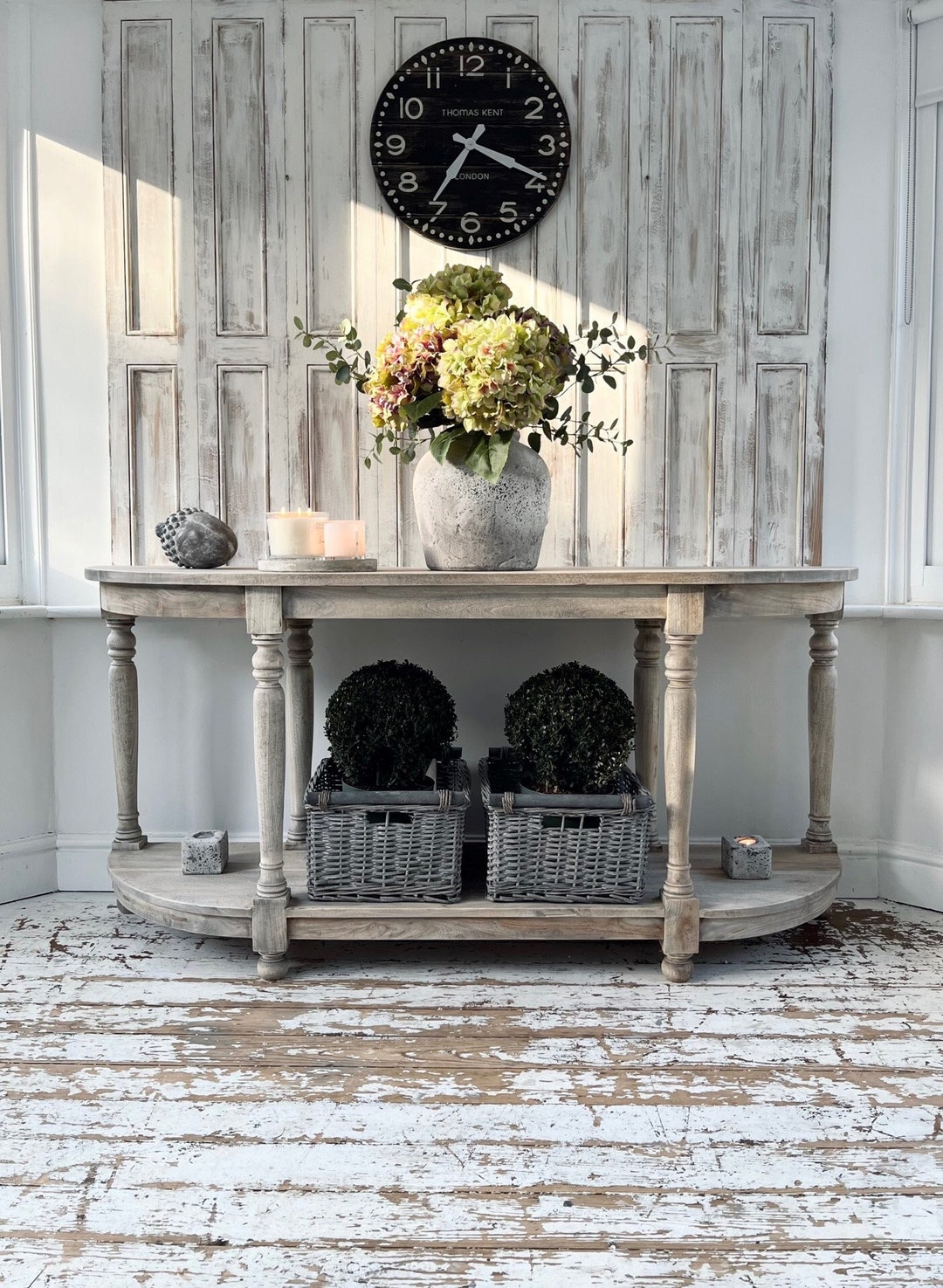 Vintage Colonial Hall Table - Etsy UK