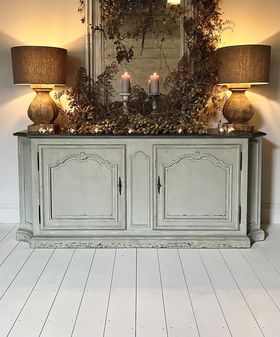 Delphine Stone Top Sideboard - Etsy UK