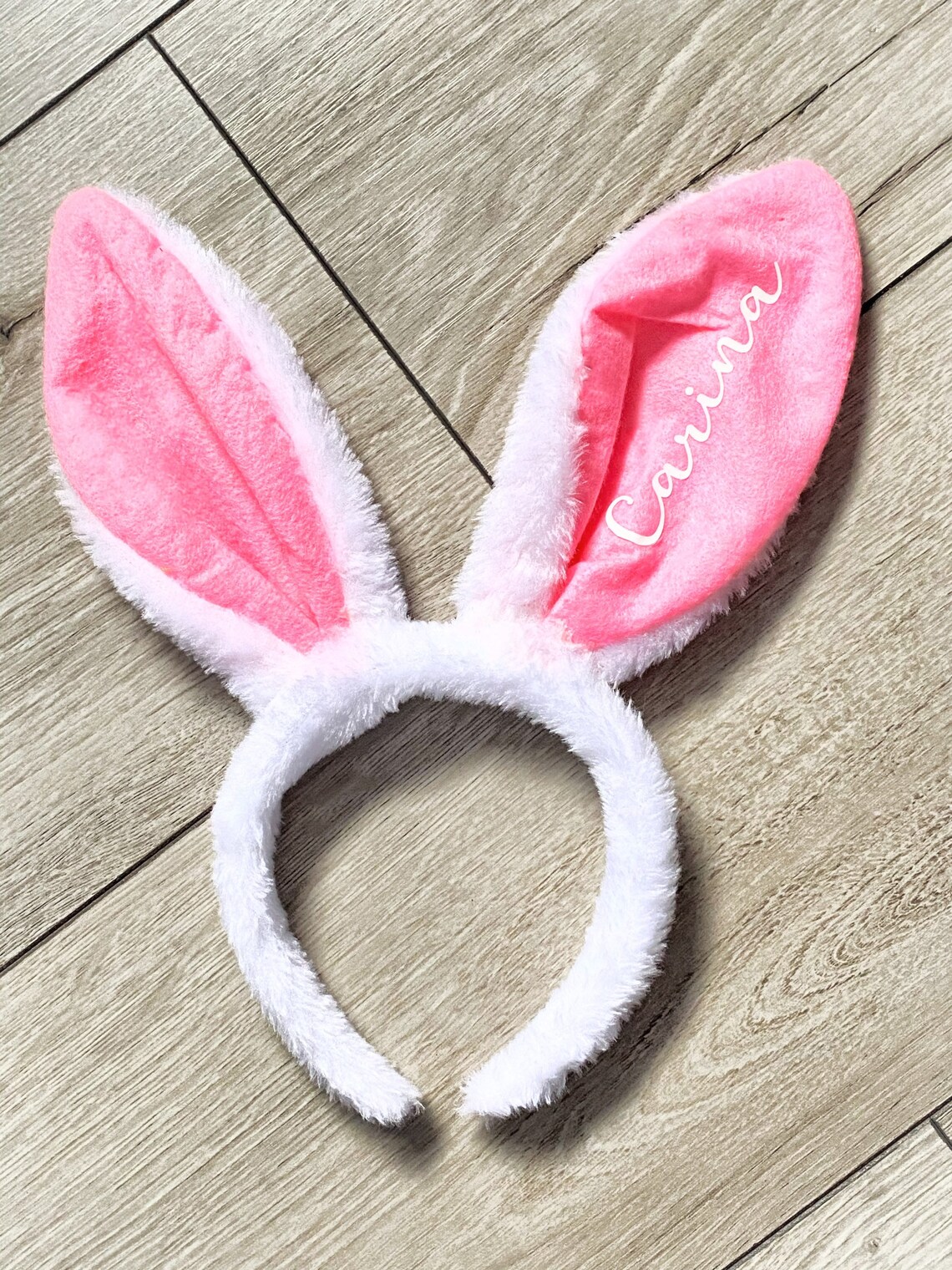 Personalised Easter Bunny Ears Cute Bunny Ears Easter Egg | Etsy