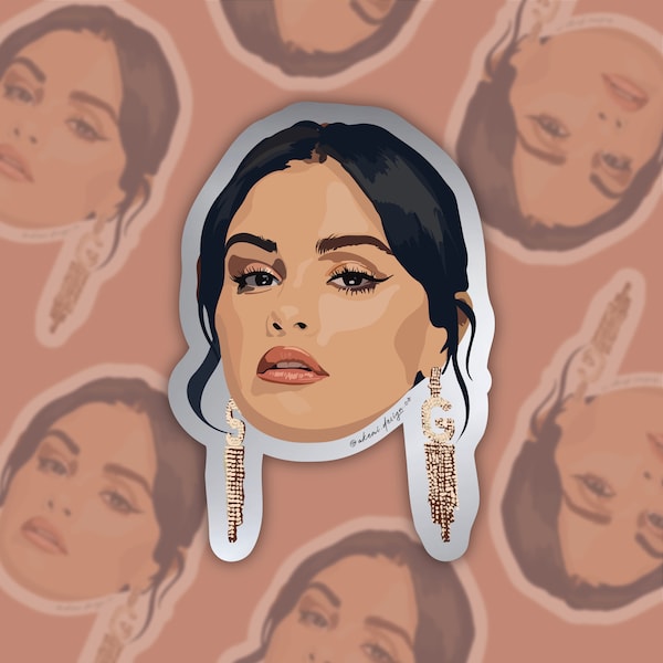 Selena Gomez Stickers - Etsy