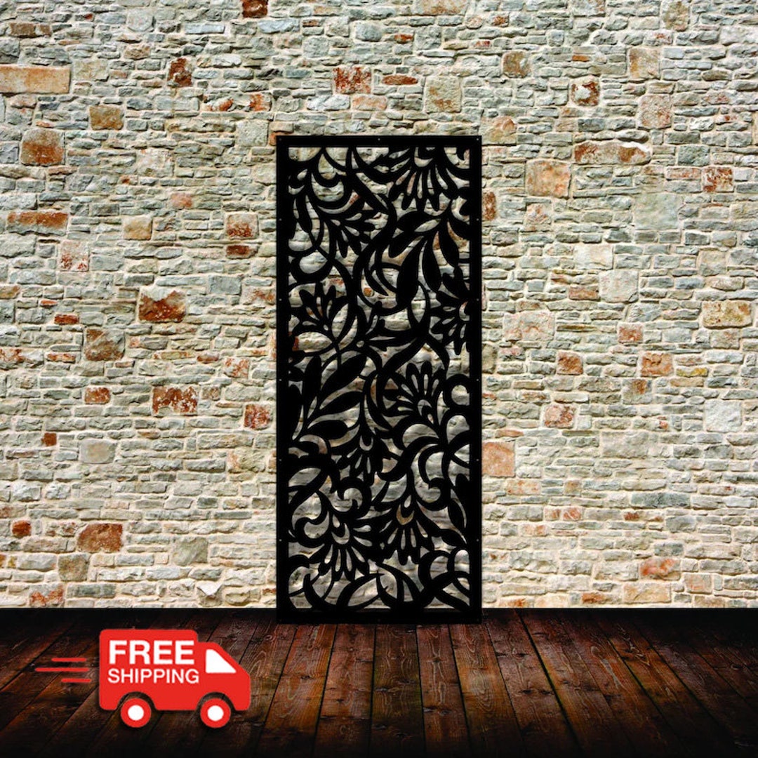 Aluminum Decor Panel Privacy Metal Privacy Screen, Fence, Decorative ...