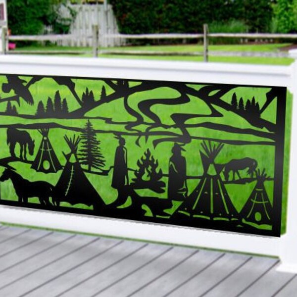 Indigenous Metal Wall Art - Etsy