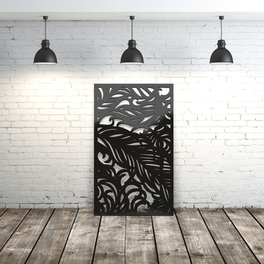 Aluminum Decor Metal Art Panels / Decorative Panel Screens / Feather ...