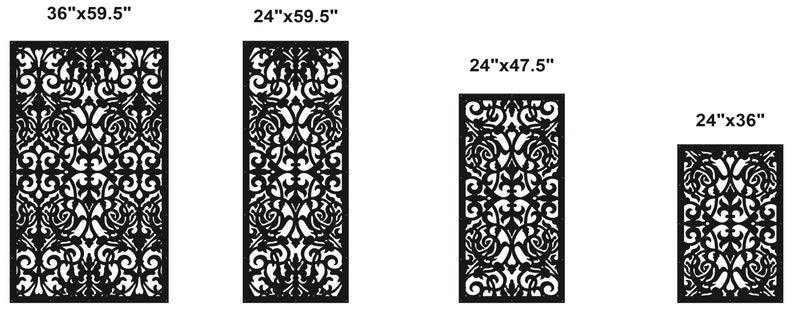 Metal Decorative Wall Panels / Classy Privacy Panel - Etsy