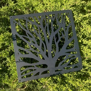 Tree Branch Metal Wall Art for Home Garden Decor Indoor Outdoor Metal ...