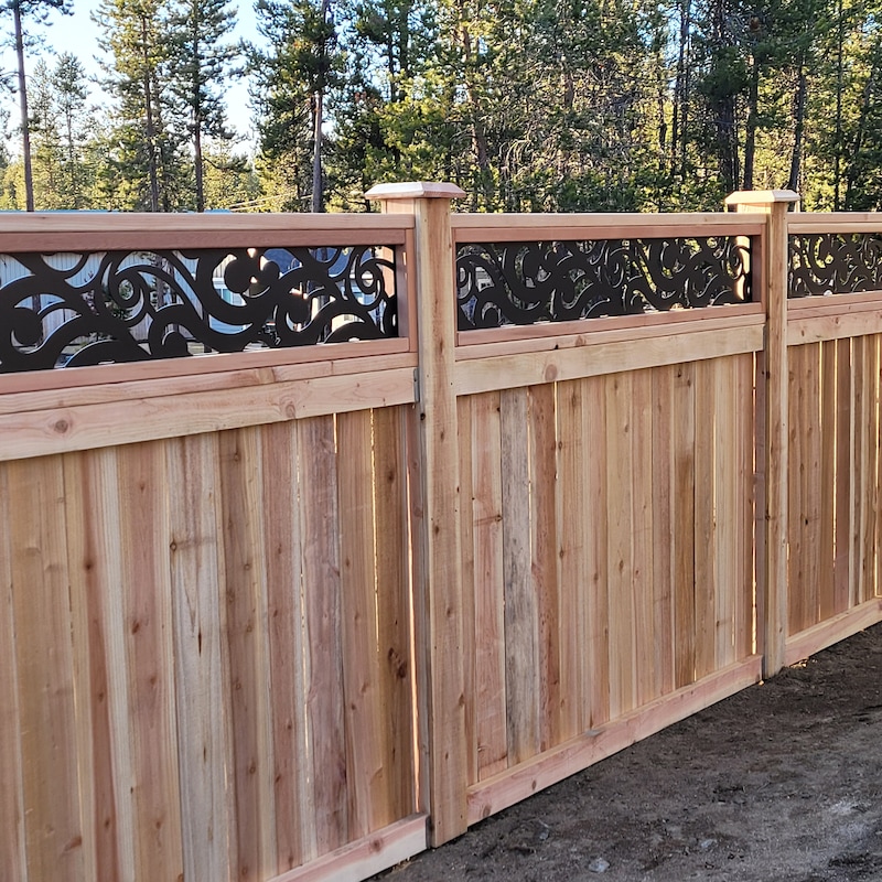 Privacy Fence Topper - Etsy