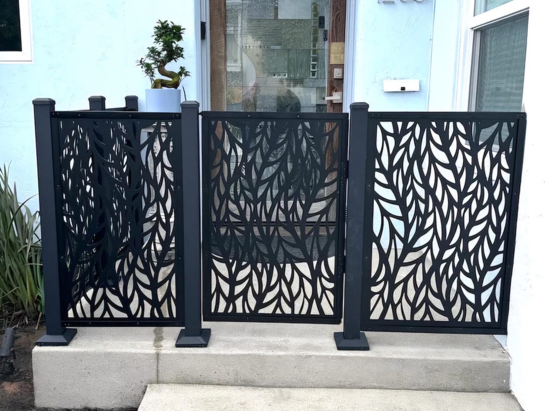 Aluminum Decorative Panels, Metal Privacy Screen, Fence Panel, Garden ...