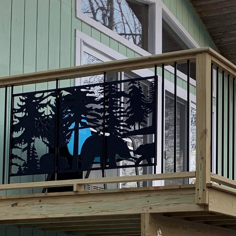 Metal Railings With Sculptures - Etsy