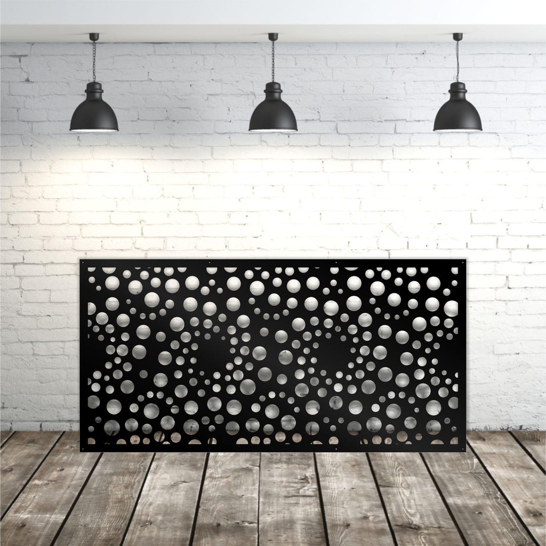 Aluminum Privacy Screen Decorative Panel Garden Decor Art, - Etsy