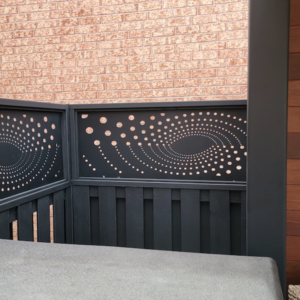 Metal Privacy Screen Outdoor - Etsy