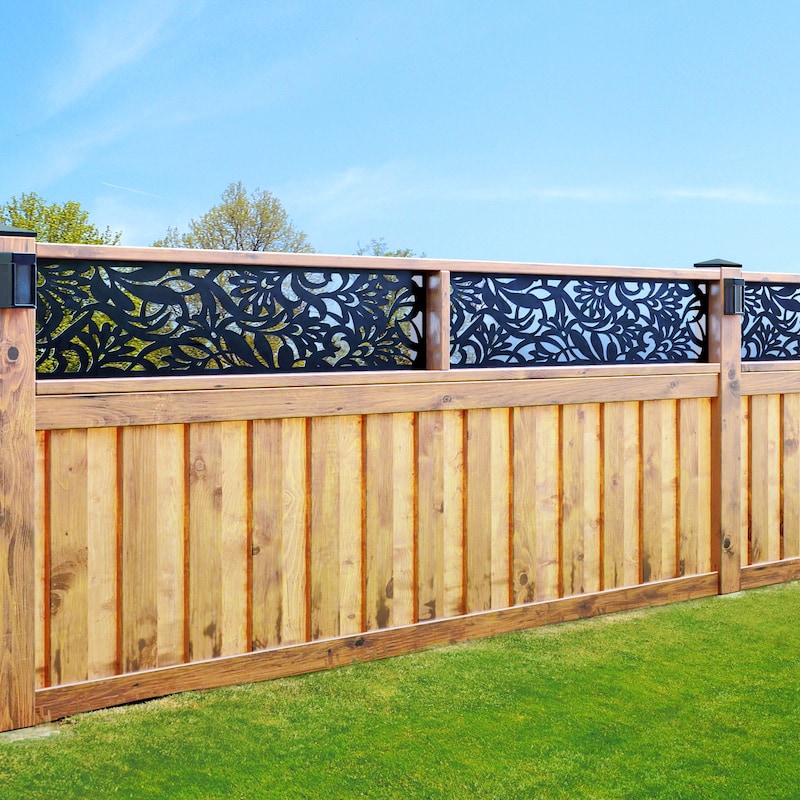 Privacy Fence Topper - Etsy